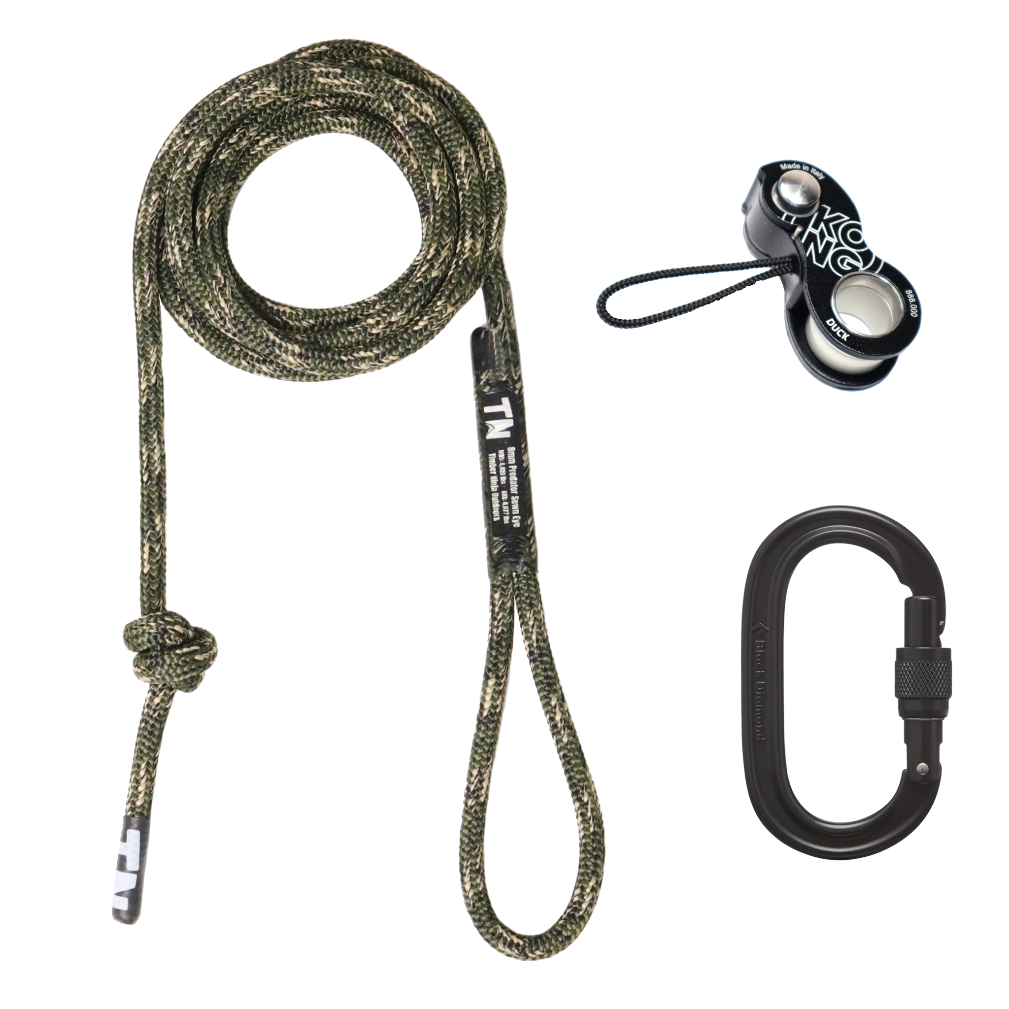 8mm Predator™ Deluxe Sewn Tree Tethers and Lineman's Belts – Timber ...