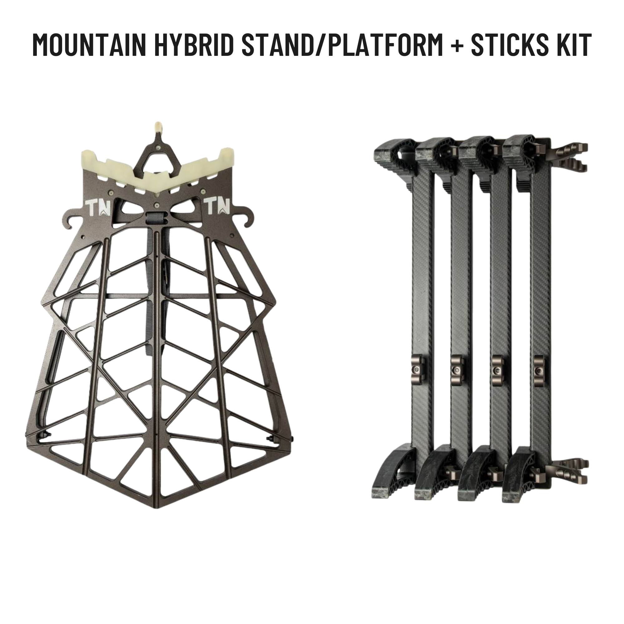 Mountain Hybrid Stand/Platform + Sticks Kit – Timber Ninja Outdoors